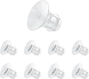 Amazon.com : Flange Inserts 19mm 8PCS,Wearable Breast Pump Parts Compatible with Momcozy S12 pro ...