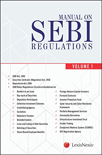 Buy Manual on SEBI Regulations (Set of 2 Volumes) Book Online at Low ...