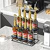 Amazon.com: Vantimo 8 Bottle Coffee Syrup Organizer Rack, 2 Tier Spice ...