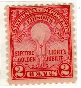 Amazon.com: Postage Stamps United States. One Single 2 Cents Carmine ...