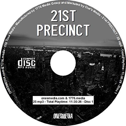 Amazon.com: 21st PRECINCT - OLD TIME RADIO - 4 mp3 CD - 100 Shows ...