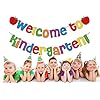 Amazon.com: Welcome To Kindergarten Banner First Day of kindergarten ...