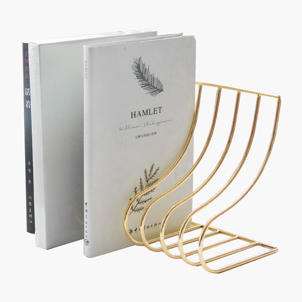 Amazon.com: JIARI Decorative Book Organizer Magazine Holder, Desktop ...