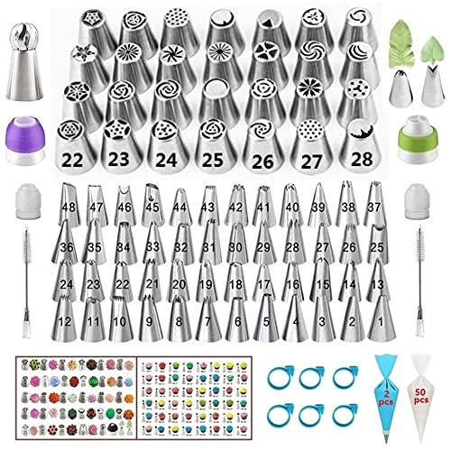 Top 10 Best Russian Piping Tips Chart : Reviews & Buying Guide - Katynel