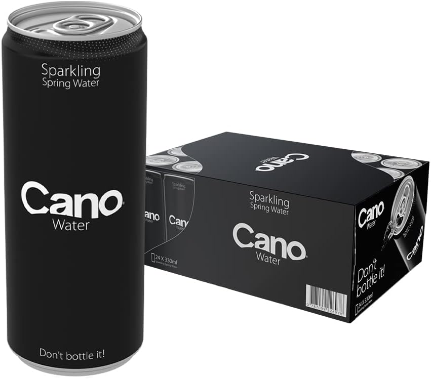 Cano Water Sparkling Spring Water x 24 : Amazon.co.uk: Grocery