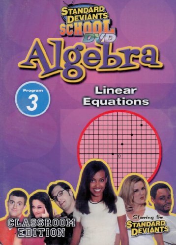 Standard Deviants School Algebra Program 3 Linear Equations Classroom Edit.: Amazon.es ...