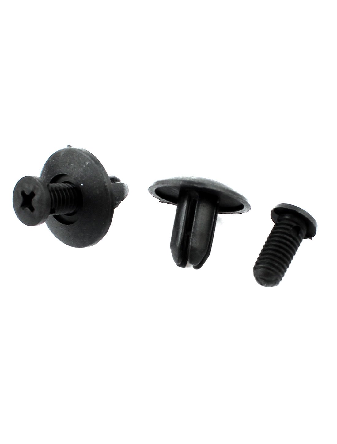 Car Clips Uxcell 100 Pcs 8mm Hole Fender Liner Plastic Screw In ...