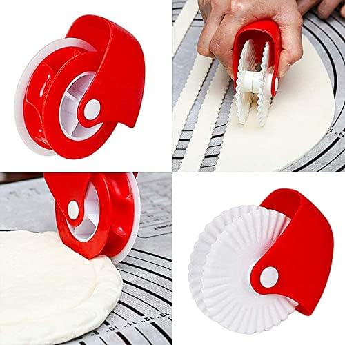 Pastry Wheel Decorator and Cutter Beautiful Pie Crust Pizza Pastry ...