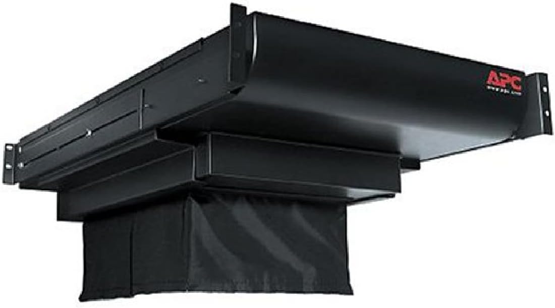APC Rack Air Distribution Unit 120V 60HZ Unit Ã de ventilation noir 2U ...