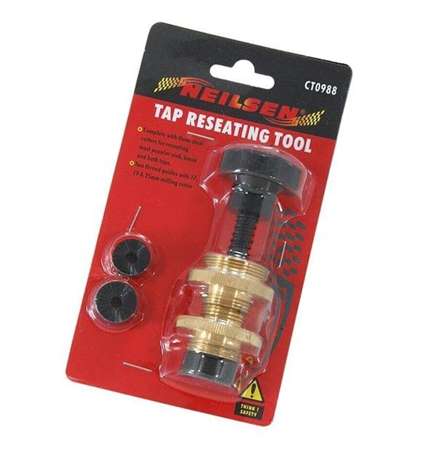 1/2" & 3/4" Tap Reseater Reseating Tool for Leaking Taps CT0988 ...