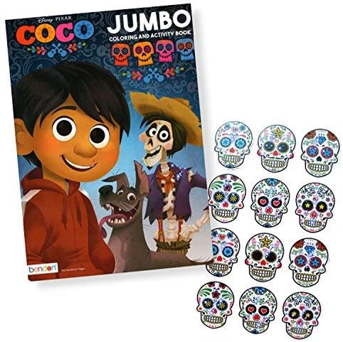 Disney Coco Coloring Book with Stickers (Disney Coco Movie), Stickers ...