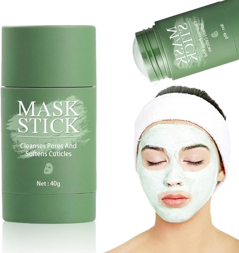 Amazon.com : Green Mask Stick for Face, Blackhead Remover with Green ...