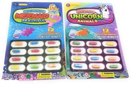 Buy Yaariyaa Amazing Magic Capsule Creatures Grow in Water Soft Animal ...