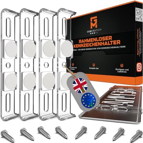 PLATEHOLDER® ORIGINAL - Frameless Universal Number Plate Holder Licence ...