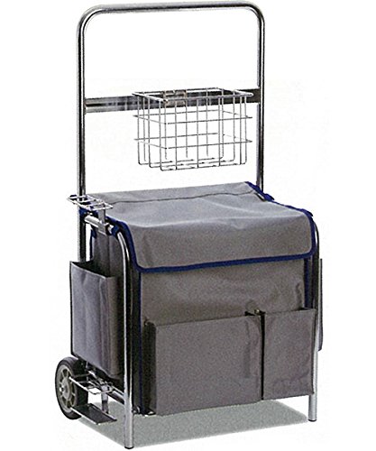 Amazon | テラモト(TERAMOTO) BMキャリー ブルー | 業務用ダストカート・清掃カート | 産業・研究開発用品 通販