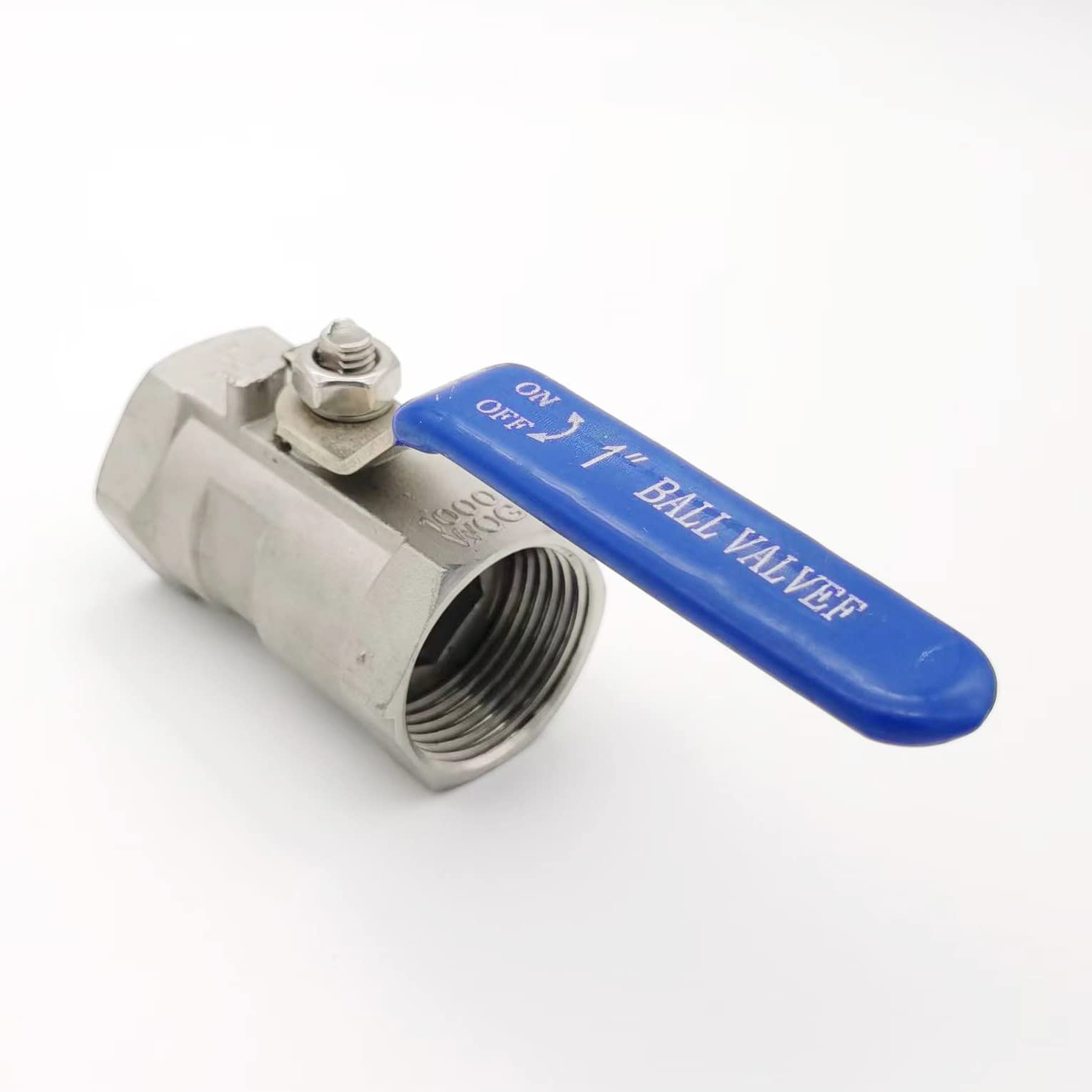 Buy ARVCAOU Stainless Steel Ball Valve 1PC Type 1 Inch NPT Standard ...