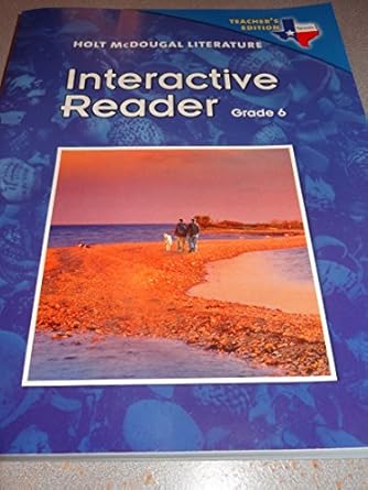 Holt McDougal Literature Texas: Interactive Reader Teacher Guide Grade ...