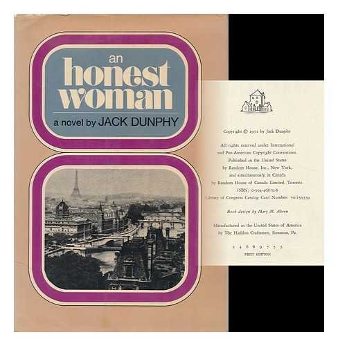 An honest woman: Dunphy, Jack: 9780394468709: Amazon.com: Books