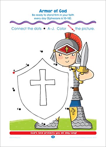 Snapklik.com : School Zone - Bible Dot-to-Dots ABCs Workbook - Ages 3 ...