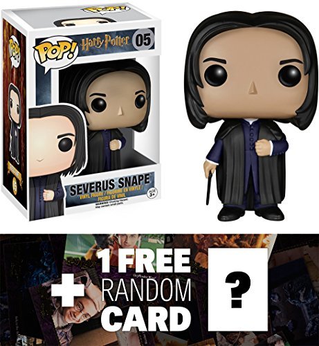 Buy Severus Snape: Funko POP! x Harry Potter Vinyl Figure + 1 Free ...