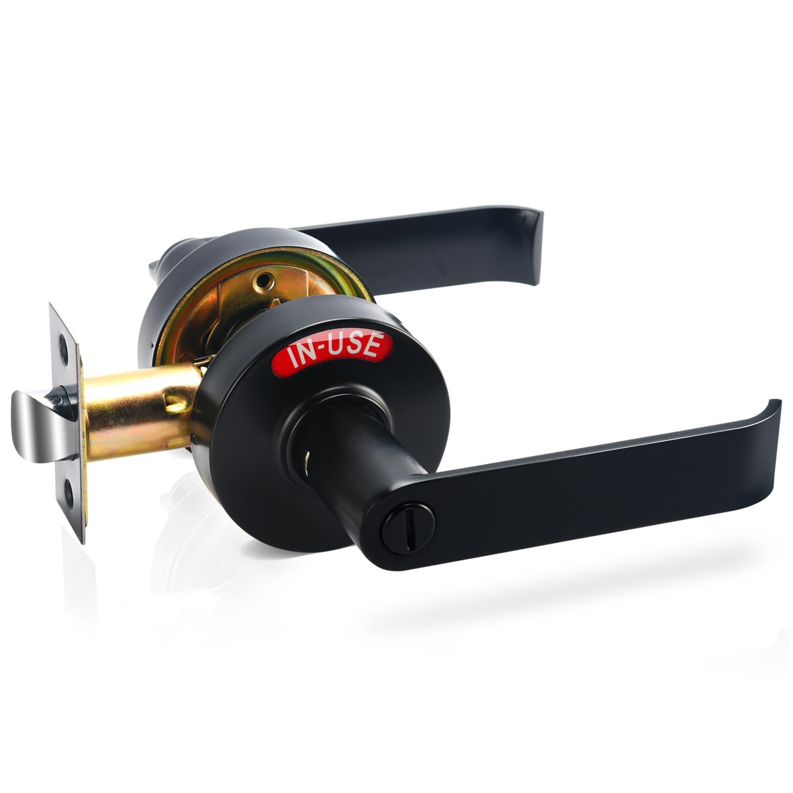 Bathroom Privacy Indicator Handle Lock, Vacant Occupied Bathroom Lock ...