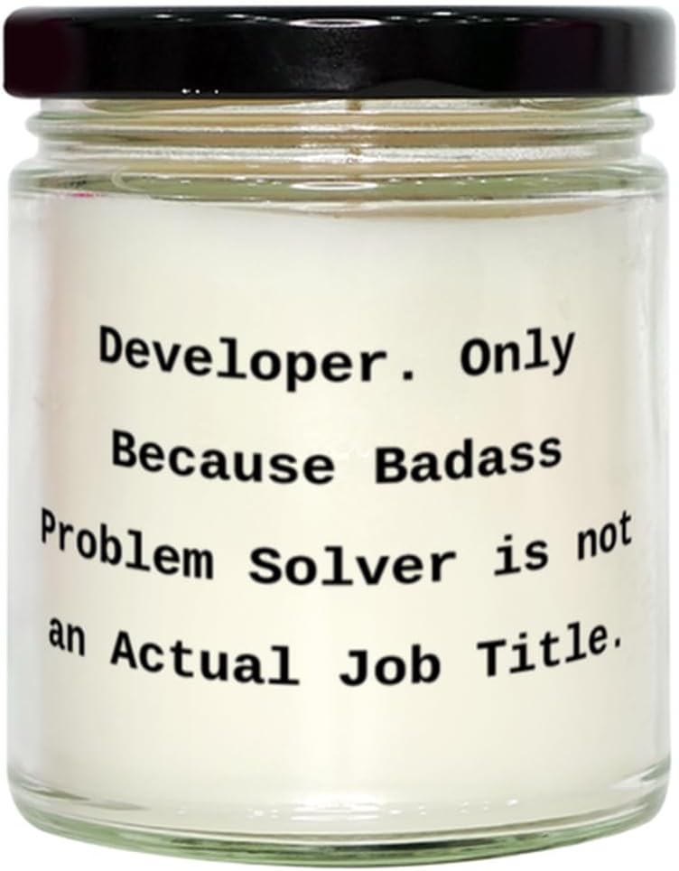 Amazon.com: Unique Developer Gifts, Developer. Only Because Badass ...