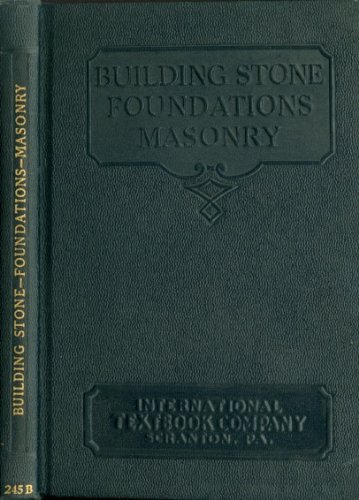 Building Stone - Foundations - Stone Masonry: Lowndes: Amazon.com: Books