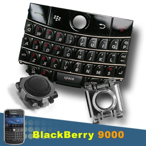 Amazon.com: OEM BLACKBERRY BOLD 9000 FULL BLACK KEYBOARD+TRACKBALL ...