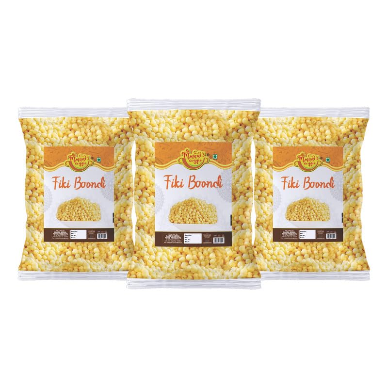 Mmaa's Veggie Traditional Home Made Khara Boondi Plain Nukti Nugra|No ...