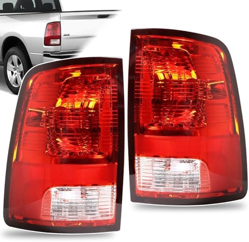 Nakuuly Tail Lights Rear Lamp Compatible With 2009-2018 Dodge Ram 1500 ...