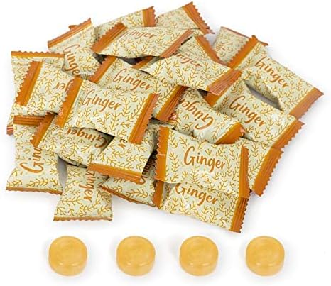 Amazon.com : Ginger Hard Candy, Original Flavor 2 lb bag, Individually ...