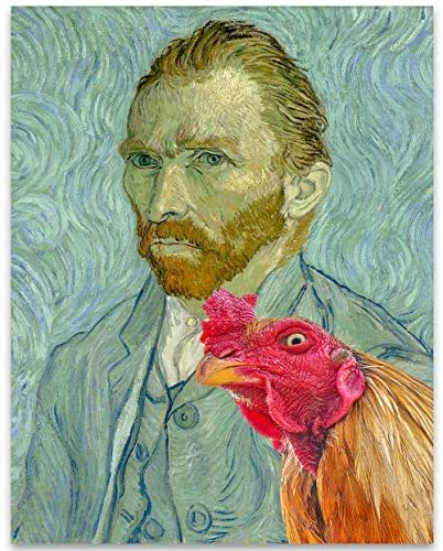 Amazon.com: Vincent van Gogh Self-Portrait Interrupted Painting 11x14 ...