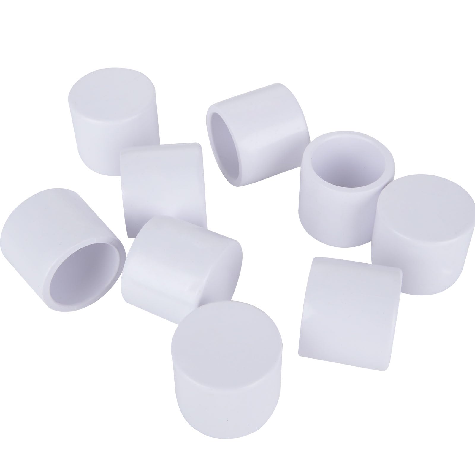 Snapklik.com : 20 Pack 1/2 Inch PVC Pipe End Cap Fitting Schedule 40 ...