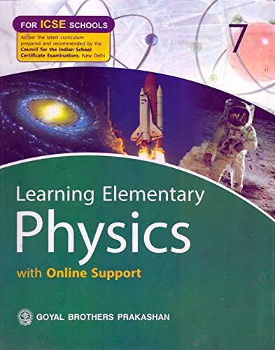 Learning Elementary Physics ICSE Class - 7: V.K. Sally: 9788183897174 ...