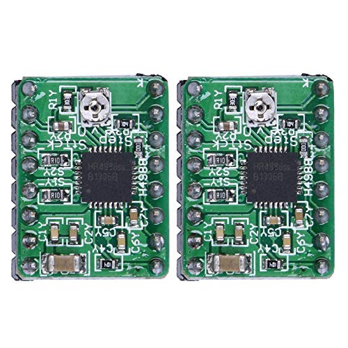 Amazon.com: 2X Green A4988 Stepper Motor Driver Module 3D Printer ...