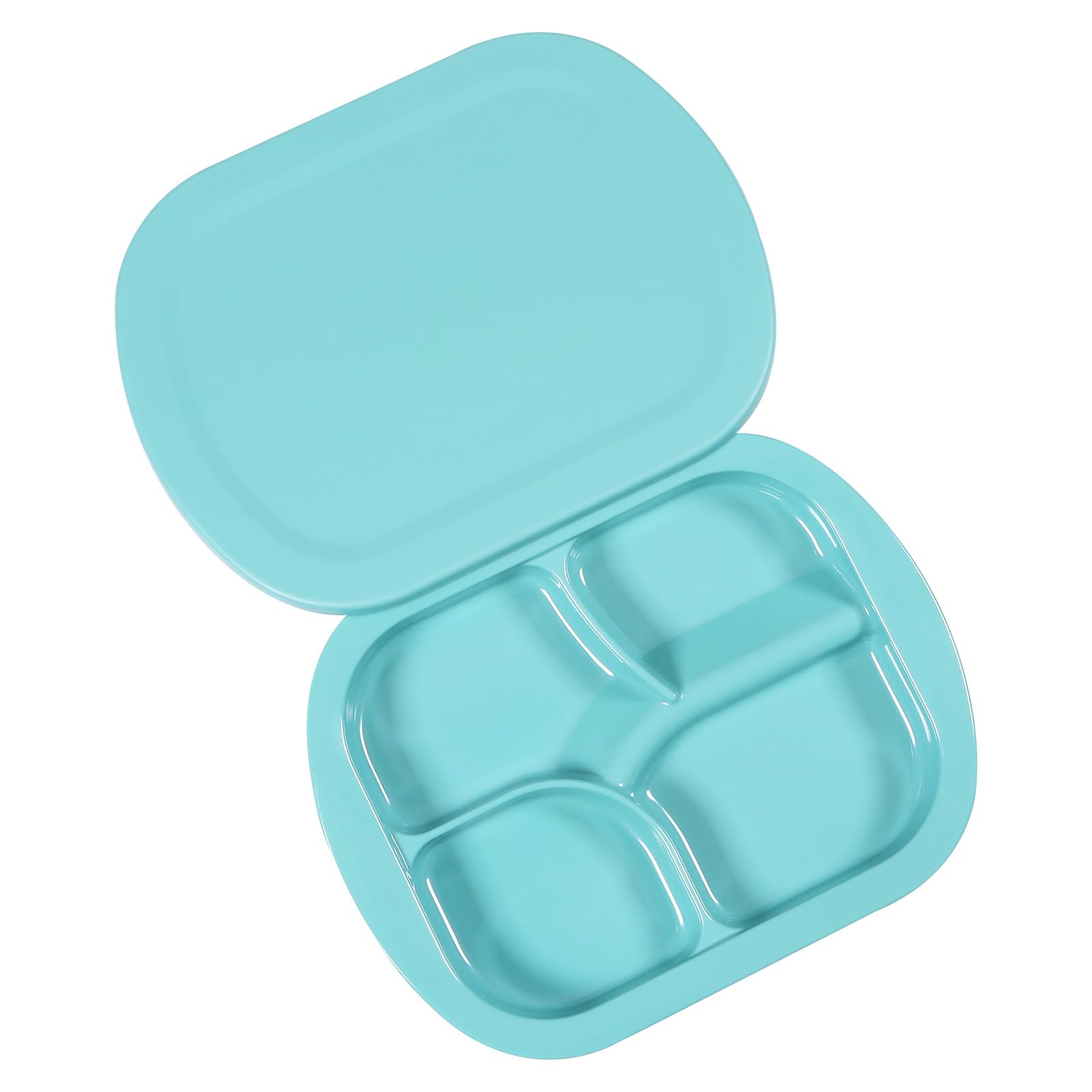 Amazon.com: Ehucon Adaptive Utensils Scoop Weighted Plate with Lid ...