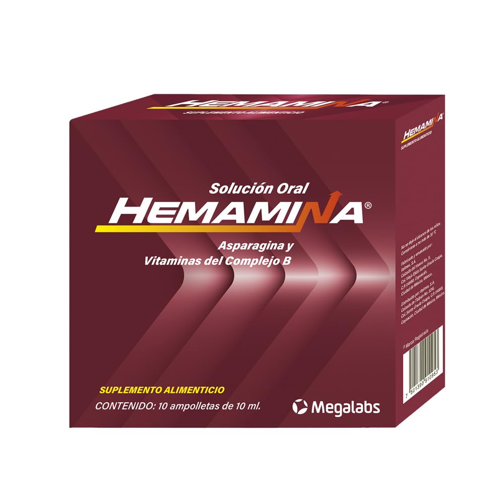 Hemamina Solución Oral | Suplemento Alimenticio| Extracto de Hígado y ...