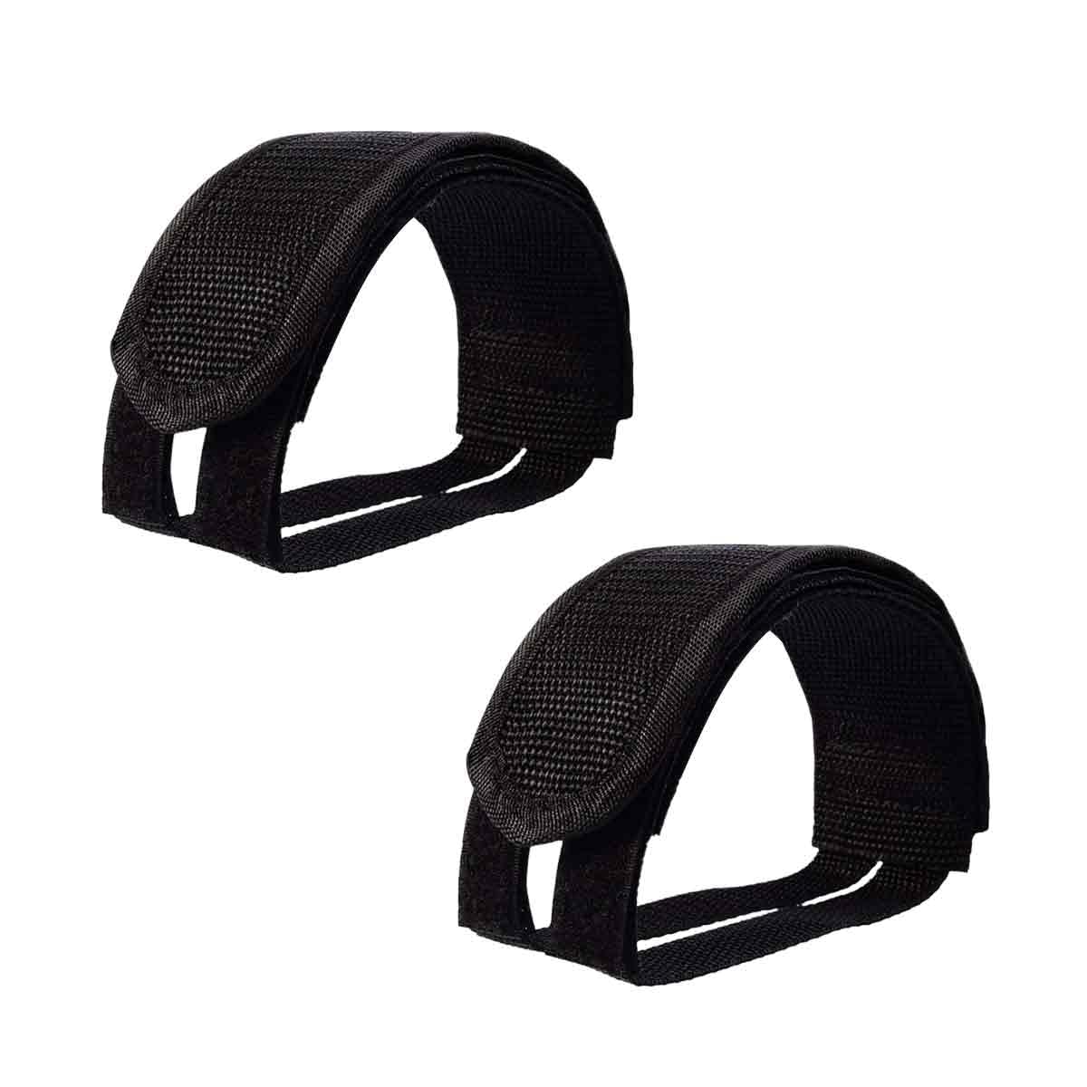 2Pcs Bike Pedal Strap Black Universal Bike Feet Strap Adjustable Anti ...
