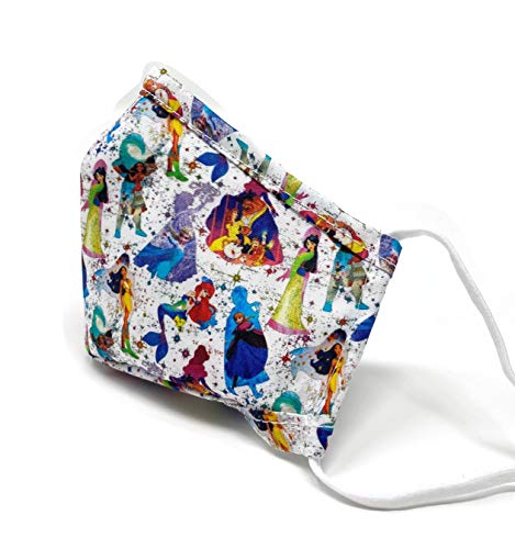 Amazon.com: Maskara by BengC Princess Ariel Jasmine Elsa White ADULT ...