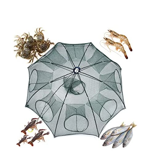 Buy 8 Pocket Umbrella Fishing NET Gap 6mm Height 1.3f Curve 4f R 8.6f ...