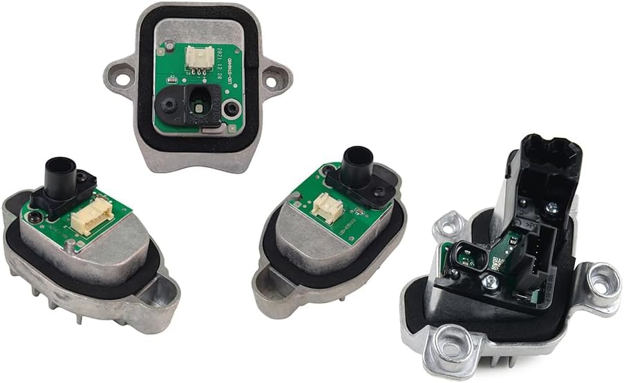 Amazon.com: MUNIK Right LED Headlight LED Module Turn Signal Light ...