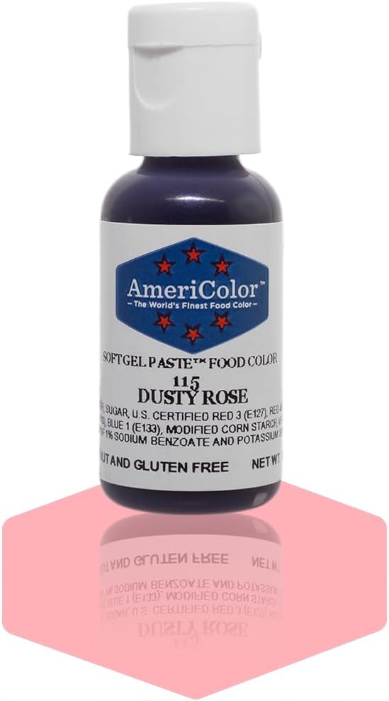 Amazon.com: Americolor Soft Gel Paste Food Color, 0.75-Ounce, Red ...