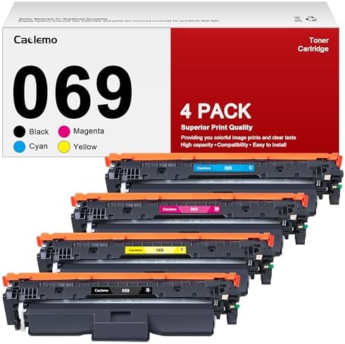 Amazon.com: LeciRoba Compatible Toner Cartridges Replacement for Canon ...