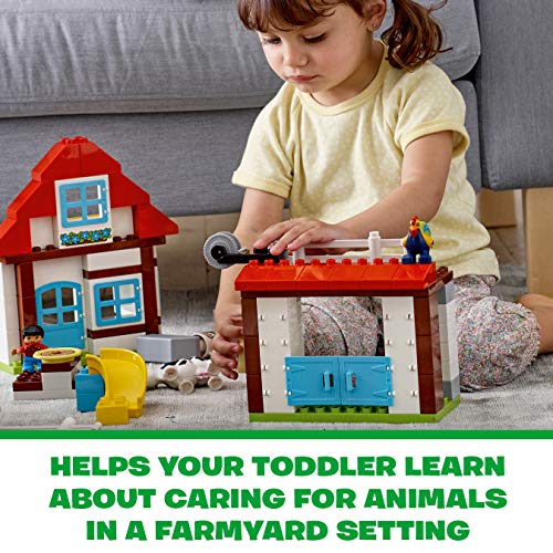 LEGO 10869 DUPLO Town Farm Adventures Building Set, with Tractor and ...