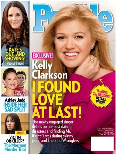 Amazon.com: People Magazine, February 18, 2013, Kelly Clarkson I Found ...