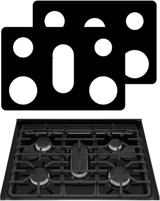 2 PCS Stove Protector liner For 30 Inch LG Gas Range Model LGLDG4315 ...