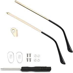 Metal Eyeglass Replacement Temple Arms, Glasses Arm Replacement Legs ...