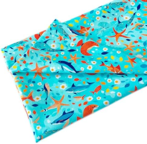 Amazon.com: Joocolor Cotton Fabric by The Yard for Sewing DIY Crafting ...