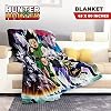 Amazon.com: JUST FUNKY Hunter x Hunter Blanket | Hunter x Hunter Merch ...