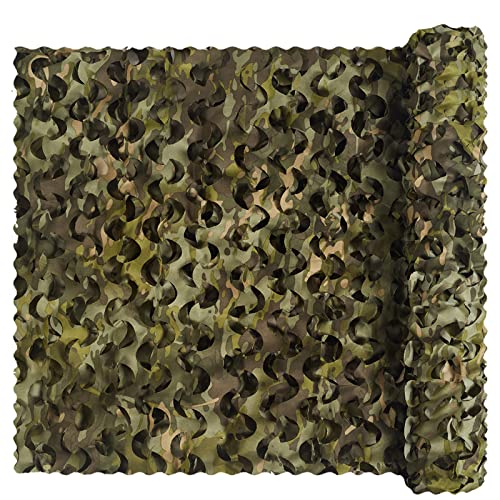 Snapklik.com : Camo Netting, Bulk Roll Camouflage Netting Woodland Army ...